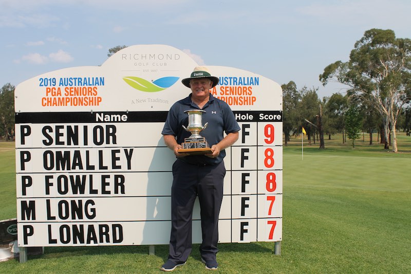 Peter Senior wins maiden Australian PGA Seniors title at Richmond GC ...